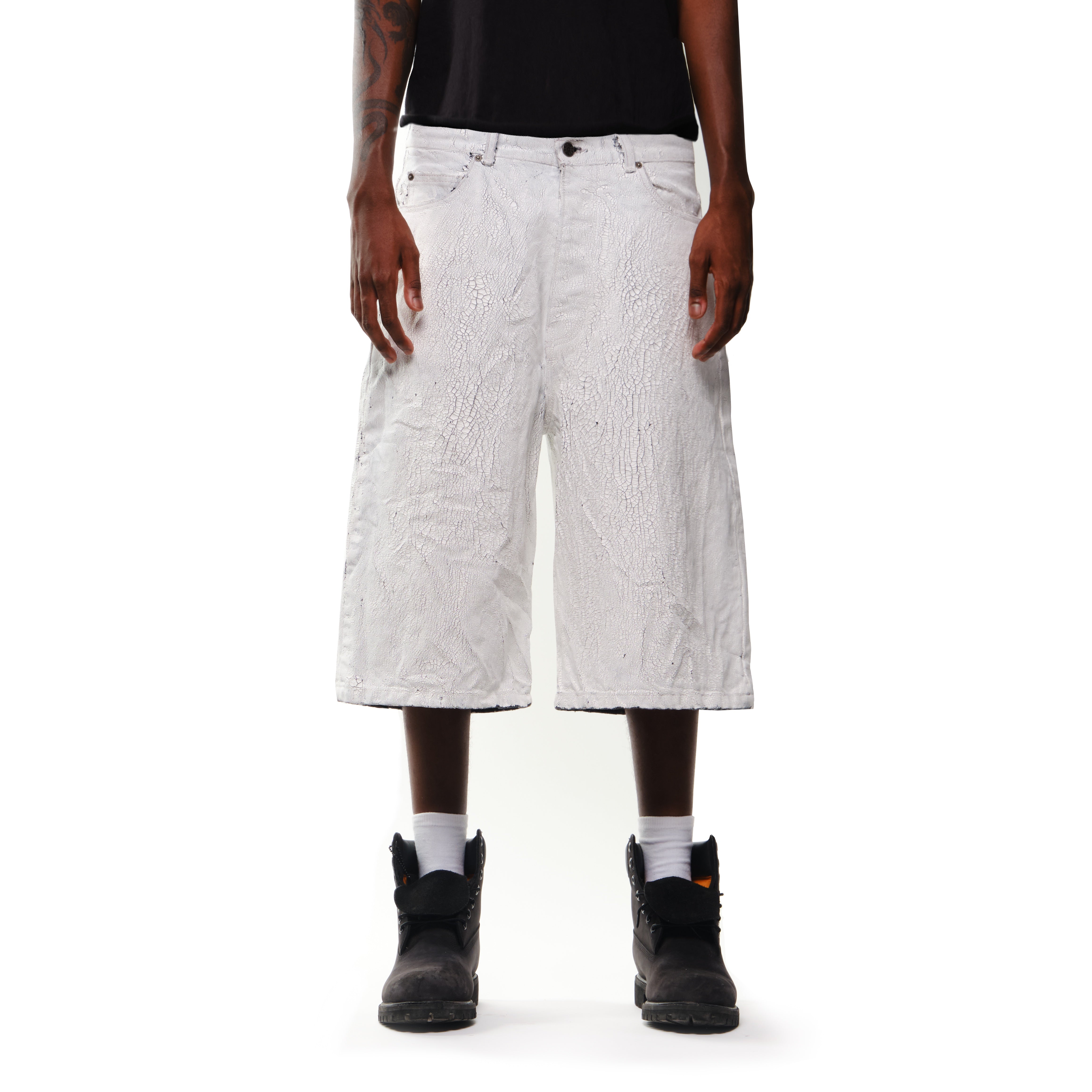 White Crack Jorts – 3ap4
